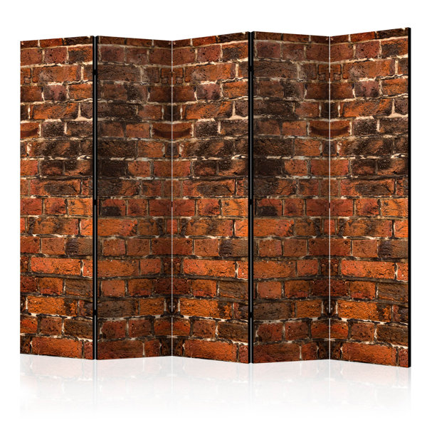 East Urban Home Room Divider - Brick Shadow II [Room Dividers ...